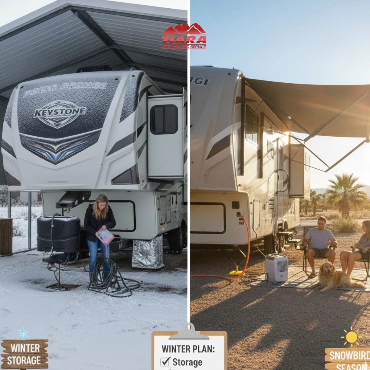 Winter RV Storage or Snowbird Season? | Discount RVs